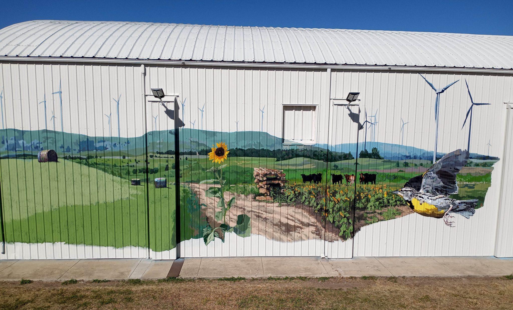 In the Wind Mural - Vesper Community Center