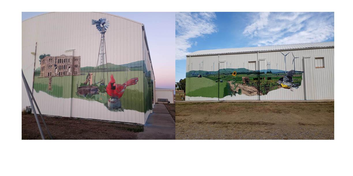 In the Wind Mural Art Project Completed - Vesper Community Center
